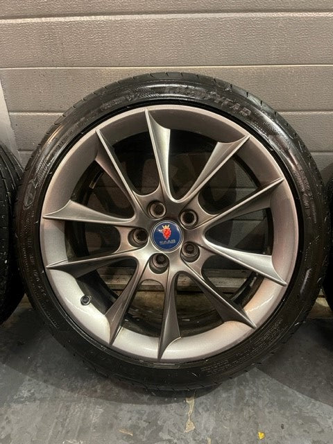 Saab alu 65 Aero velgen nieuw gespoten zeer netjes – Autogoed