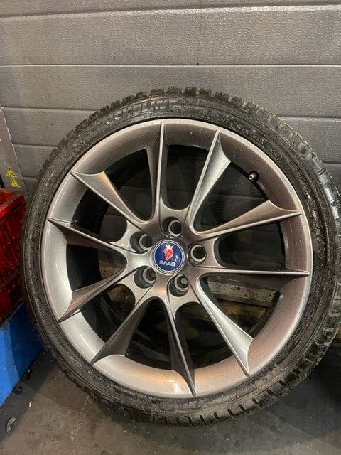 Saab alu 65 Aero velgen nieuw gespoten zeer netjes – Autogoed